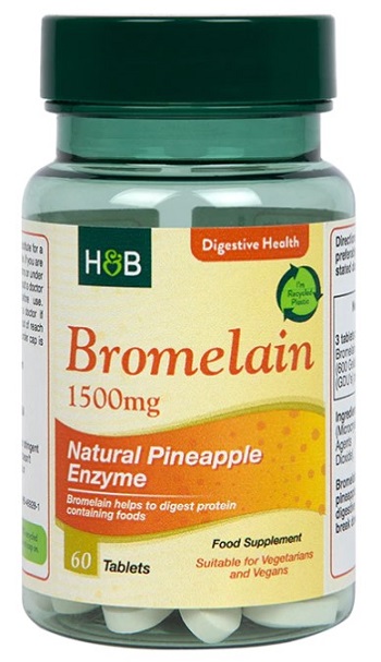 Holland & Barrett - Bromelain, 1500mg - 60 tabs em Ecosupplements