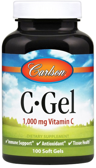 Carlson Labs - C-Gel, 1000mg - 100 softgels em Ecosupplements